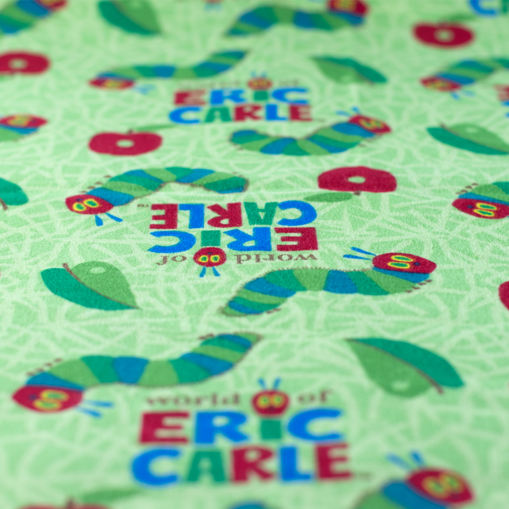 ERIC CARLE VERY HUNGRY CATERPILLAR KINDERMAT SHEET