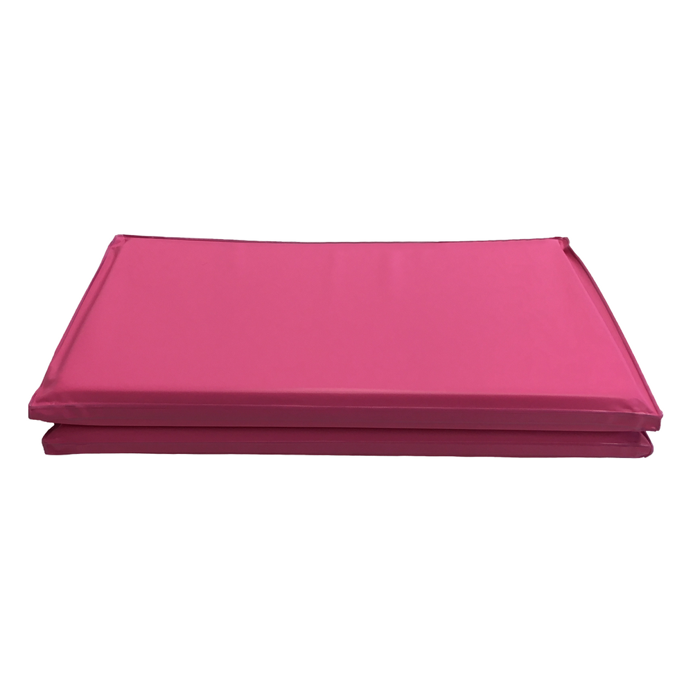 3/4" TODDLER KINDERMAT - PINK/BLUE WITH PILLOW SECTION